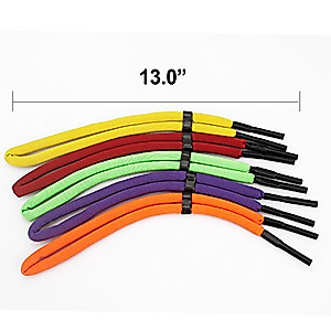 FASOTY 5 Pcs Floating Sunglass Strap Adjustable Floating Foam Glasses Strap Eyewear Retainer Safety Sport Sunglasses Strap