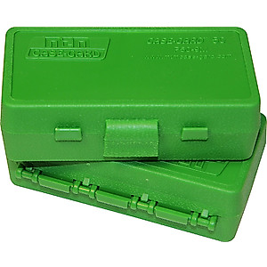 MTM 380/9MM Cal 50 Round Flip-Top Ammo Box