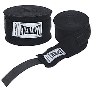 Everlast Professional Hand Wraps, 180-Inch, Black
