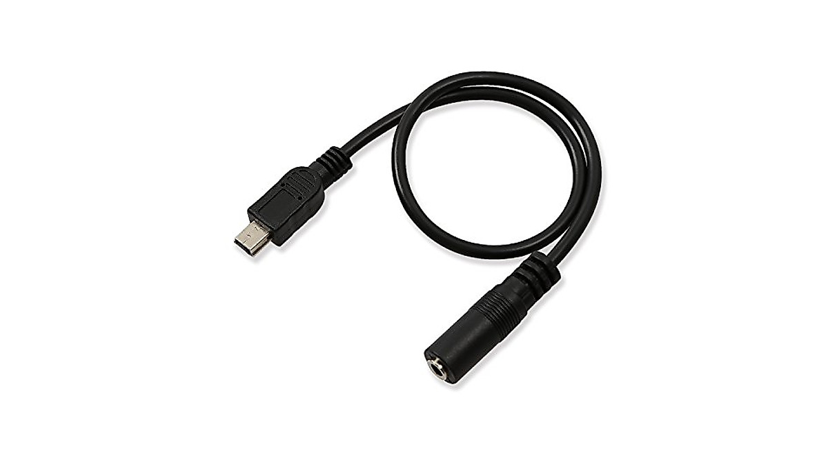 Onvian 3.5mm to Mini USB Microphone Adapter for GoPro