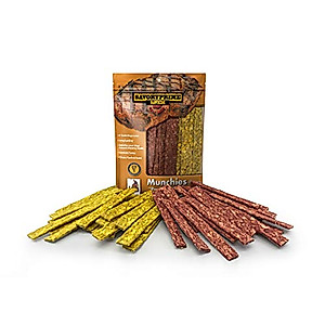 Savory Prime 36-Pack Munchie Strips, 5-Inch, Chicken And Beef