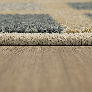 Mohawk Home Soho Regnar Geometric Squares Area Rug Set, 1'6"x2'6", 1'8"x5', 5'x7', Multi