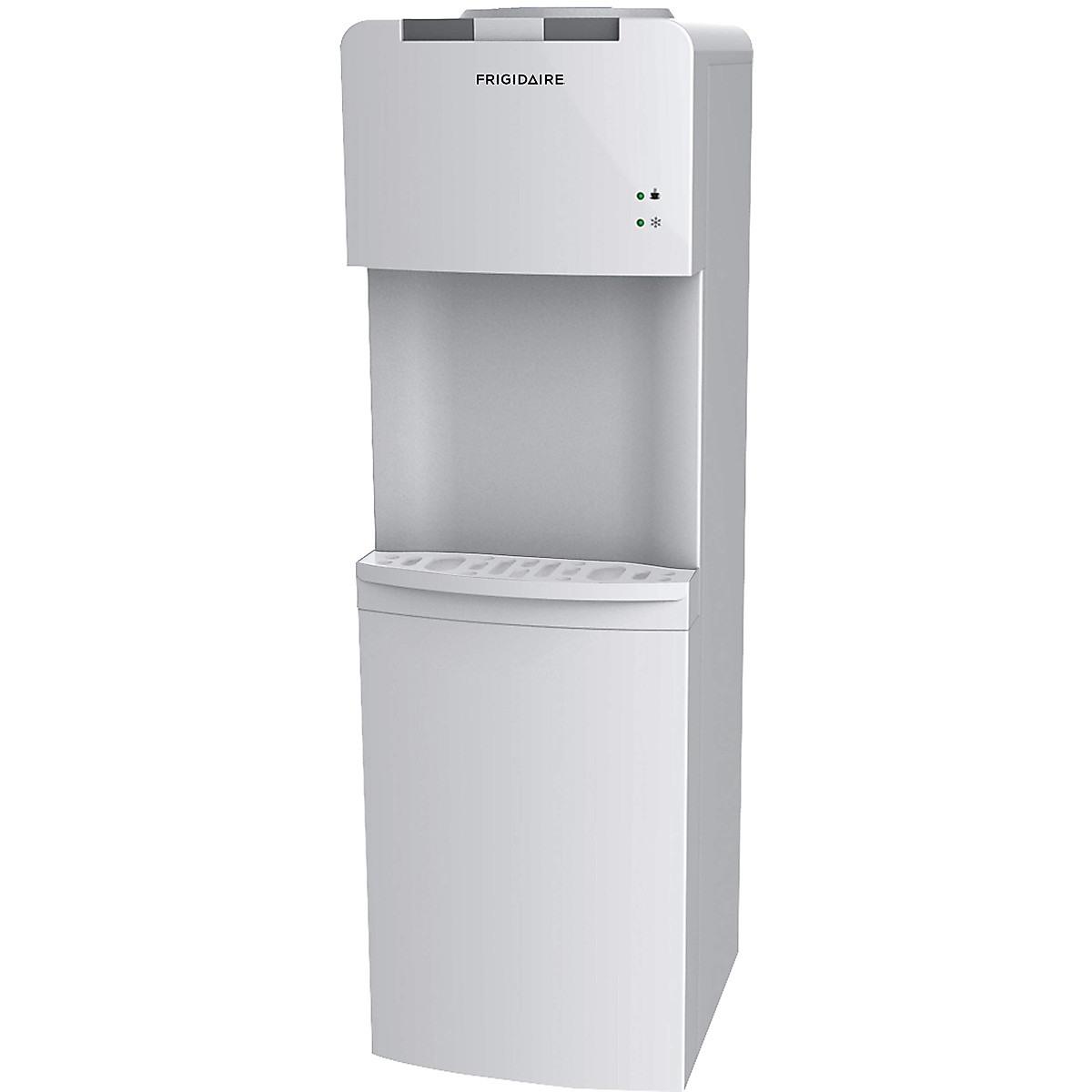 Frigidaire Water Cooler/Dispenser in White, Standard and New Wave Enviro 5-Gallon BPA Free TritanTM Bottle