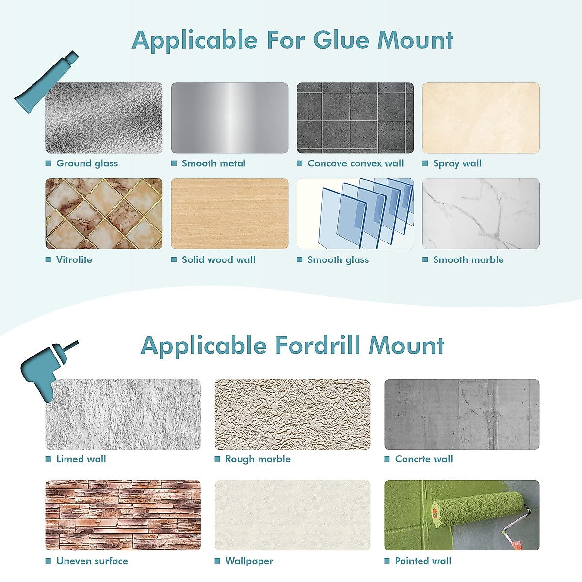 UNIGANT Paper Towel Holder with Shelf for Kitchen , Paper Towel Holder Wall Mount for Bathroom, Self-Adhesive Anti-Rust Aluminum, No Drill or Wall-Mounted with Screws (Matte Back)