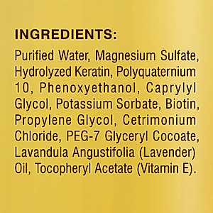 Botanic Hearth Keratin Thickening Spray (8 fl oz) and Keratin Shampoo & Conditioner Set (16 fl oz each) Bundle