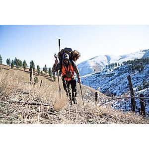 Gerber Gear Downwind Caper - Fixed Blade Knife with Sheath for Hunting Gear - Black