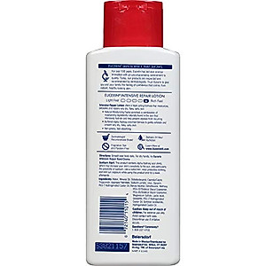 Eucerin Intensive Repair Body Lotion, Lotion for Very Dry Skin, 8.4 Fl Oz Bottle, Pack of 3
