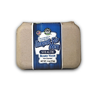 Honest For Men Stealth Beard Wash - 100% All Natural Ingredients - Best Beard Shampoo and Conditioner for a Healthy Beard - Hand Crafted in U.S.A.