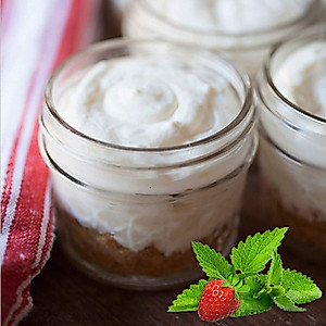 Accguan Mini Mason Glass Canning Jars,4 OZ Jelly Jars With Regular Lids（Silver,Ideal for Honey,Jam,Wedding Favors,Shower Favors,Small Pice Jars 40 PACK