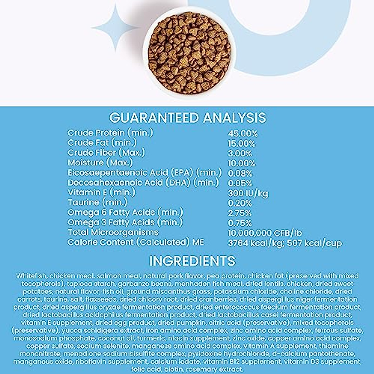 I and love and you Nude Dry Cat Food - Grain Free Limited Ingredient Kibble, Whitefish + Chicken, 5-Pound Bag