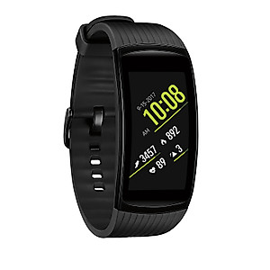 Samsung Gear Fit2 Pro Fitness Smartwatch (Large) - Black (Renewed)