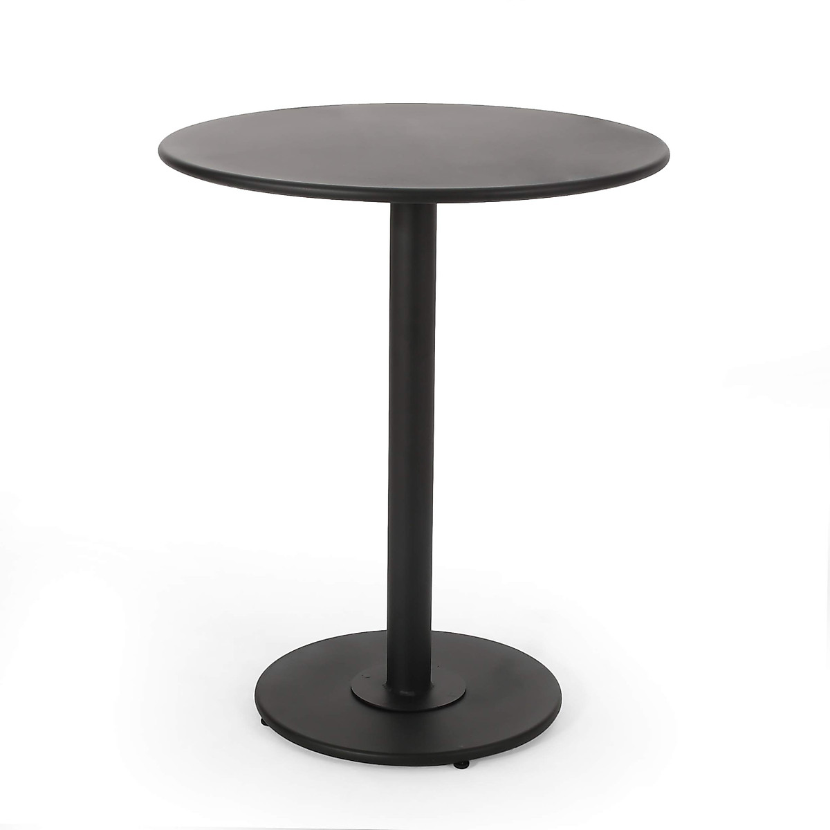 Christopher Knight Home Terra Outdoor Bistro Set, Matte Black