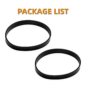 JEDELEOS Replacement Belts for Bissell Style 7/9/10 P/N 3031120 PowerForce Helix Powerlifter Cleanview Swivel Rewind Pet Vacuum Cleaner, Replace Parts 2031093 32074 3031123 1604129 (Pack of 2)