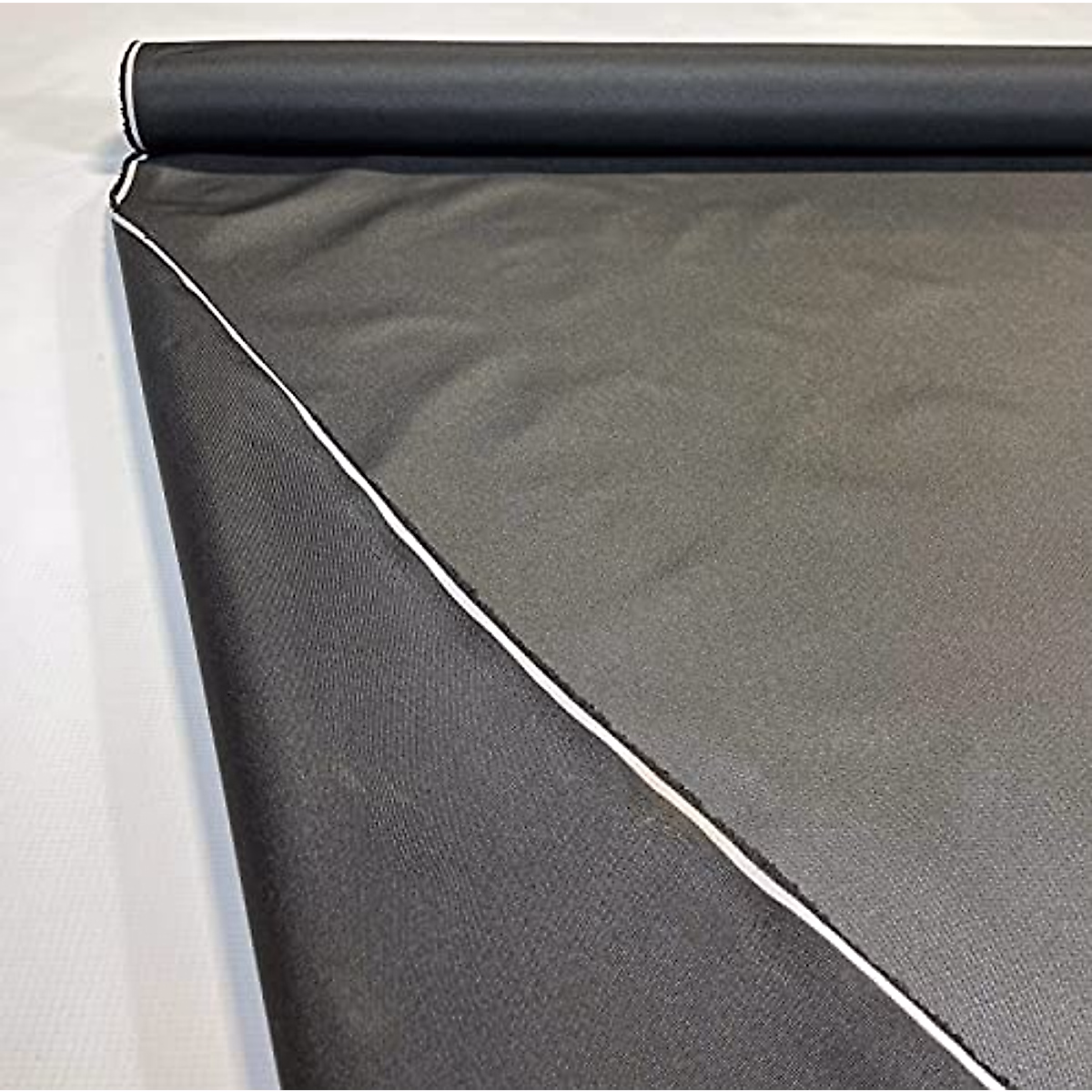 USA Fabric Store Black Ballistic 1680D Nylon Fabric 60 Inches Wide Cordura Water Repellent Coated DWR, By the yard