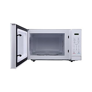 Magic Chef 1000 Watt Compact Small Microwave Oven, White