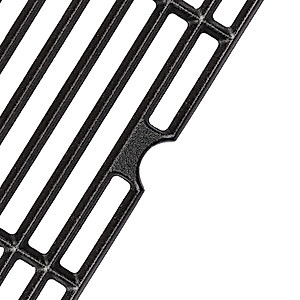 Uniflasy Cast Iron Cooking Grates for Dyna glo DGH474CRP DGH483CRP DGF493BNP DGF493PNP-D DGB495SDP DGB495SDP-D DGB493SPB DGB463CNP DGB494SPB 70-01-911 70-02-656 Cooking Grid Replacement Part Kit