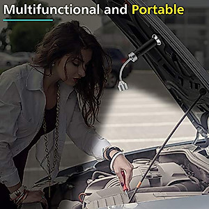 ANSAUCT BBQ Grill Light, LED Grill Lights for BBQ Lights for Grill Magnetic Grill Light Outdoor for Grilling at Night 360 Degree Flexible Gooseneck Grill Lights Waterproof Heat Resistant