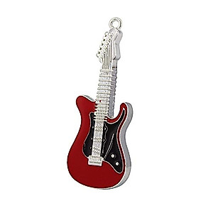 32GB USB 2.0 Flash Drive Metal Music Guitar Shaped Pen Drive Memory Stick Thumb Drive