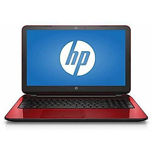 HP Flyer Red 15.6 Inch Laptop (Intel Pentium Quad-Core N3540 Processor up to 2.66GHz, 4GB RAM, 500GB Hard Drive, DVD Drive, HD Webcam, Windows 10 Home) (Renewed)