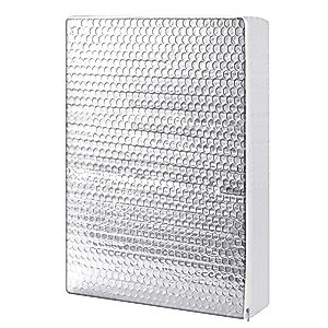 YUNVI RV Vent Insulator 14 x 22 x 3” RV Skylight Covers, Non-slip RV Vent Pillow Camper Skylight Shade with Reflective Surface for Vent Inside Camper Trailer