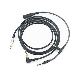 NewFantasia Replacement Audio Cable 3.5mm 5 Pole Male Compatible with SteelSeries Arctis Nova 1, 1X, Pro, 7, 7X, 1P Gaming Headset 1.3meters/4.3feet