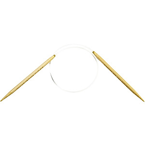 Clover 3016/16-07 Takumi Bamboo Circular 16-Inch Knitting Needles, Size 7