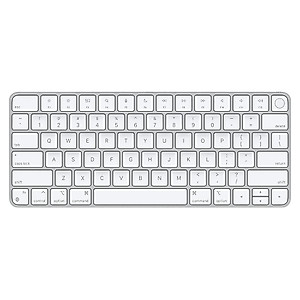 Apple Magic Keyboard with Touch ID for Mac Models with Apple Silicon (QWERTY English) Silver (Renewed)