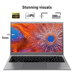 ECOHERO Laptop Computers, AMD Ryzen 7 3700U, 8GB DDR4/256GB NVMe SSD, 15.6" 1920x1080 FHD IPS Display, Windows 11 laptops Computers, Ethernet Port, Backlit Keyboard, Support Type-C PD 3.0 Charging