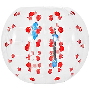 Happybuy Inflatable Bumper Ball 4 FT / 1.2M Diameter, Bubble Soccer, Blow It Up in 5 Min, Inflatable Zorb Ball for Adults or Children