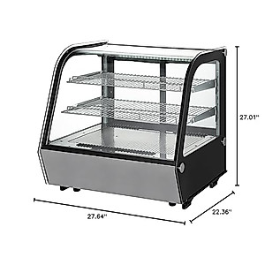 PremiumLevella PCRN427DR 4.2 Cu. Ft. Countertop Refrigerator Display Case