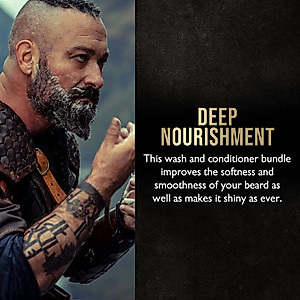 The Beard Struggle - Marksman's Beard Conditioner - Viking Storm, Silver Collection - Nourish, Softens, & Strengthens Beard - Radiance Beard Conditioner for Men (8 Fl oz)