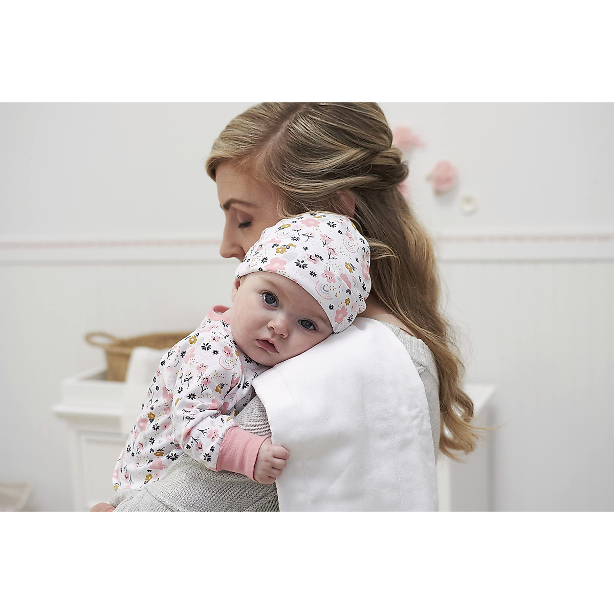 Gerber Birdseye Cloth Diapers, Prefold, 20Count, White