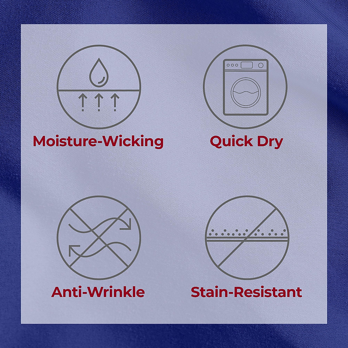 Mellanni Queen Sheets Set - 4 PC Iconic Collection Bedding Sheets & Pillowcases - Hotel Luxury, Extra Soft, Cooling Bed Sheets - Deep Pocket up to 16 inch (Queen, Royal Blue)