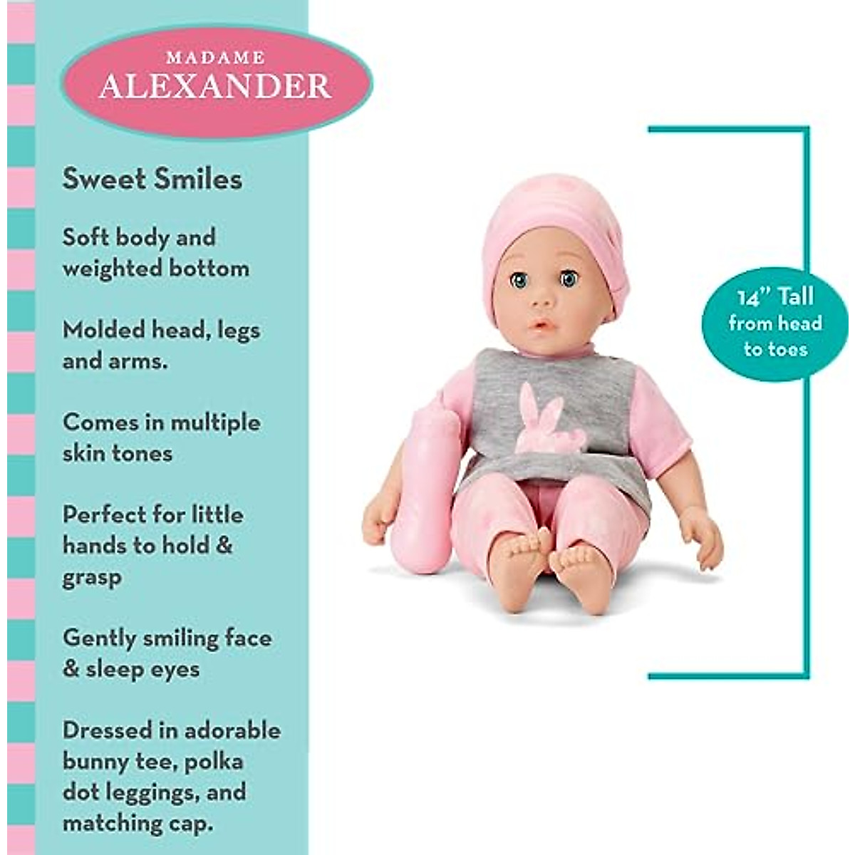 Madame Alexander Sweet Smiles, Pink