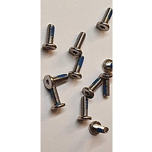 100X Silver T5 TORX Blue Nylok Laptop Machine Screws M2X6mm M2x6L 2x6.0
