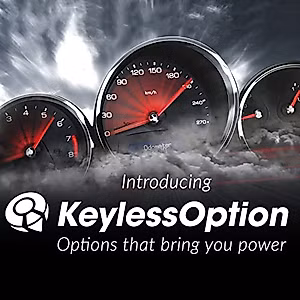 KeylessOption 4 Item Bundle 2 Key Fobs Keyless Entry Remotes for HYQ12BBX Plus 2 Uncut Ignition Keys