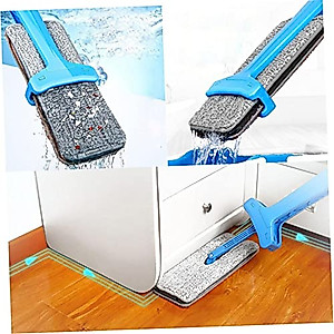 Floor Cleaner Mop 2pcs Floor Cleaner mop Floor mops Cleaning mops Push mop Cloth dust Cloth Double Sided mop Cloth mop Accessories Cleaning Tool Cleaning Cloth Flat