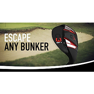 C3i Sand Wedge & Lob Wedge–Premium Right Hand Golf Wedge- Escape Bunkers in One, Easy Flop Shots– Legal for Tournament Play, Quickly Cuts Strokes from Short Game- High Loft Golf Club