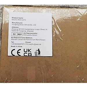 L-faster 24V36V 350W Electric Brush Motor Speed Controller for e-Bike Conversion kit (24V350W)