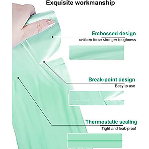 8 Gallon Biodegradable Trash Bags, AYOTEE Garbage Bags 8 gallon, Compostable Medium Trash Bags, Unscented Leak Proof Bags for Office, Home, Bathroom, Car, Kitchen(Green)