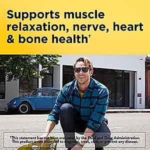 Nature Made Magnesium Oxide 250 mg, Dietary Supplement for Muscle Support, 200 Tablets (Pack of 3)