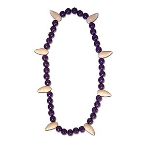 Inuyasha Beads of Subjugation Necklace, Purple, One Size
