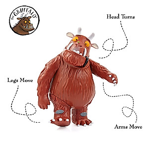 Julia Donaldson The Gruffalo Collectable Action Figure | Articulated Character Play | Official Toys and Gifts from The Books, TV and Animation Movie Series