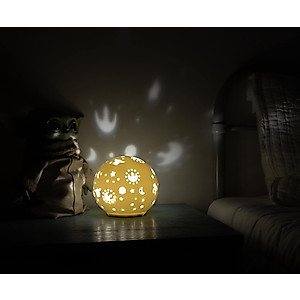 Star Wars: The Mandalorian Grogu Ceramic LED Mood Light | 6 Inches Tall