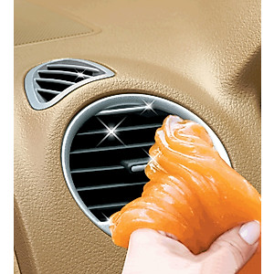 Vdera SPLAT-AC-3P Splat Orange Auto-Clean Cleaning Putty - 3 oz.