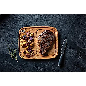 BBQ Fans Western W Branding Iron for Steak, Buns, Wood & Leather