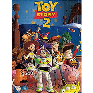 Ceaco - 5 in 1 Multipack - Disney/Pixar -Monsters University (MU), The Incredibles, Toy Story 2, Cars, & Inside Out - (2) 300 Piece, (2) 500 Piece, (1) 750 Piece Jigsaw Puzzles