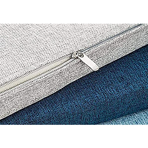 SXROMDA Custom Size Bench Cushion, Personalized Indoor and Outdoor Furniture Seat Cushion, Outdoor Garden Patio Furniture Cushion, Long Chair Seat Pad, 45D Sponge Filling, 2/3/4