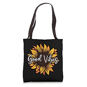 Good Hot Summer Vibes Tropical Funny Summer Tote Bag