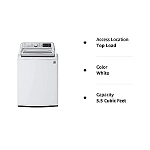 5.5 cu.ft. Smart wi-fi Enabled Top Load Washer with TurboWash3D™ Technology